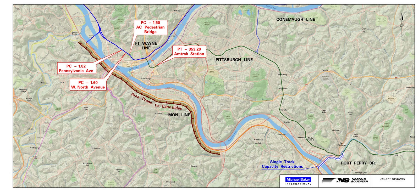 Pittsburgh Bridge Projects | Norfolk Southern
