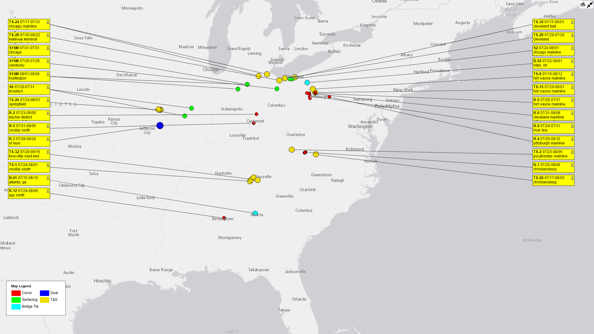 Our Railroad Network | Norfolk Southern