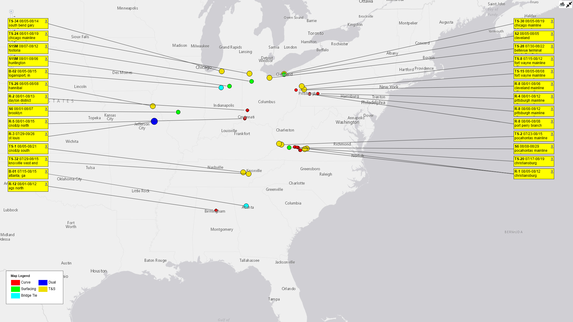 Our Railroad Network | Norfolk Southern