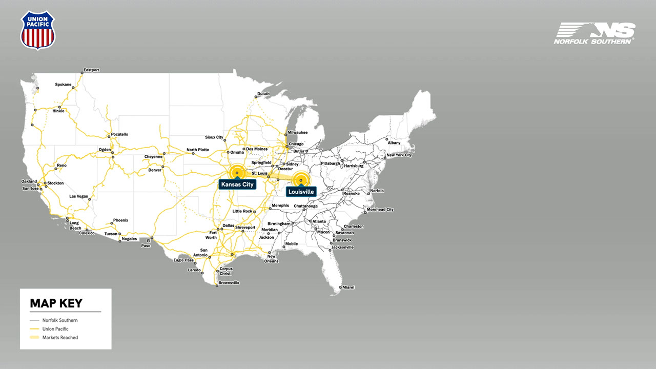 Freight Transport via Intermodal Containers | Norfolk Southern